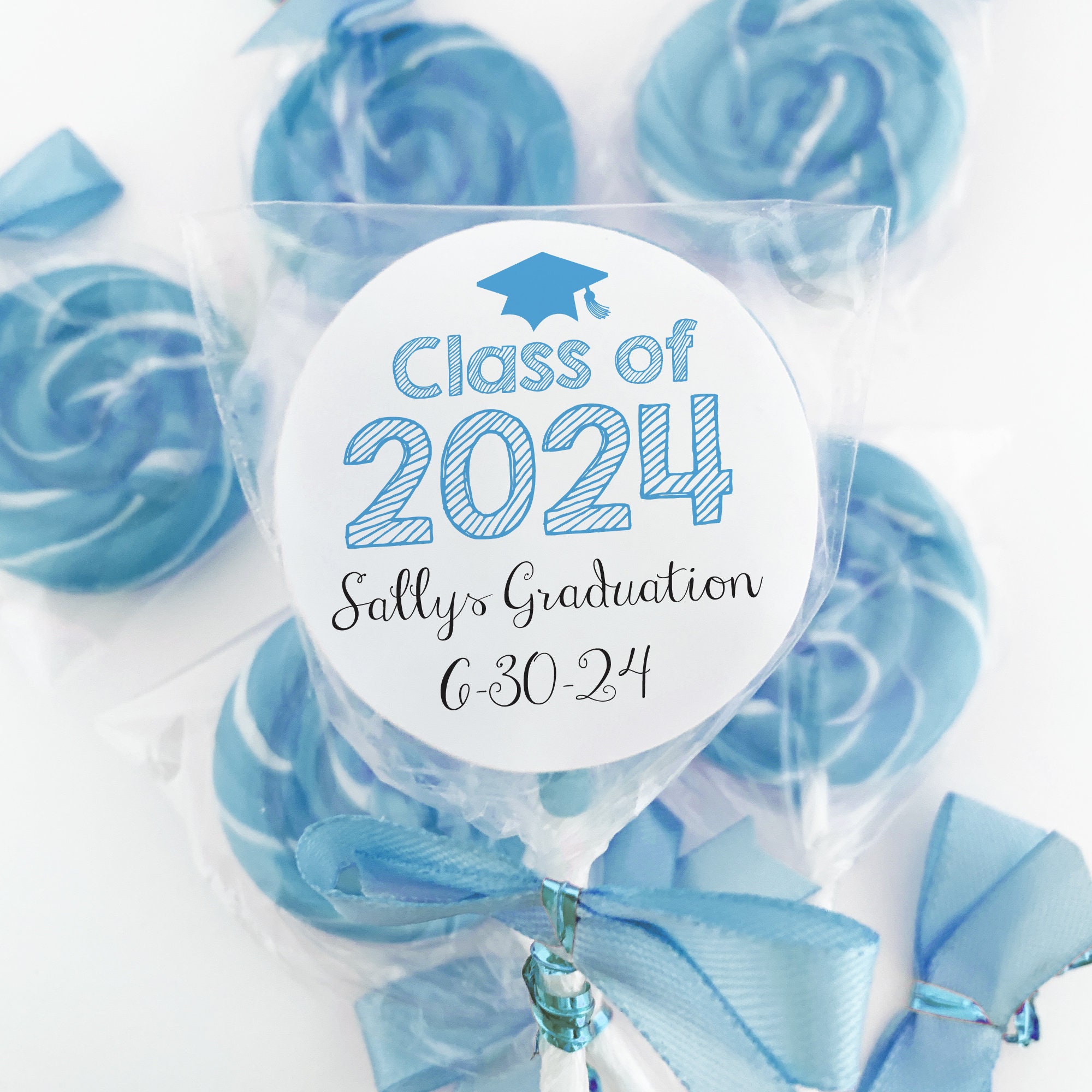 Graduation Class of 2024 Favor Labels - Etsy