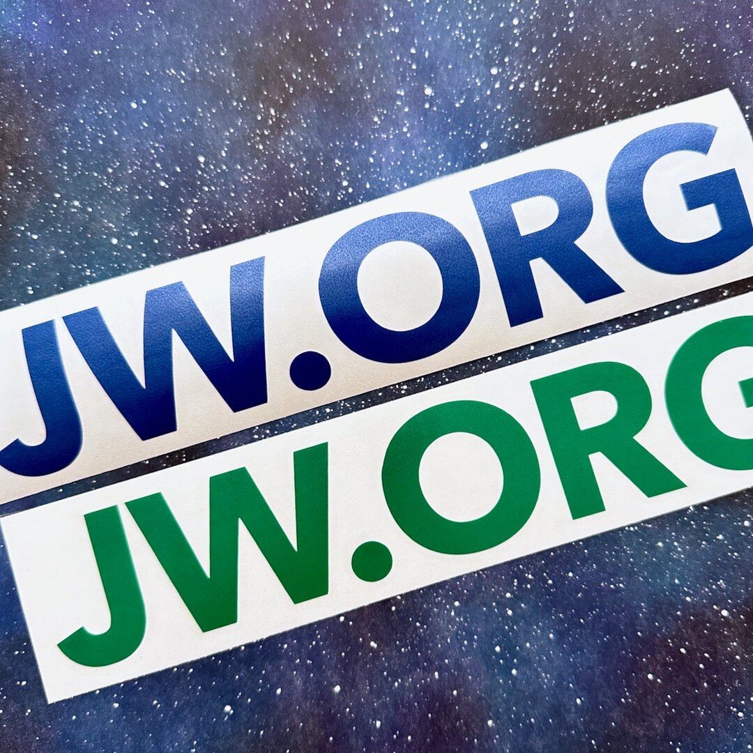 Jw Org Decal - Etsy