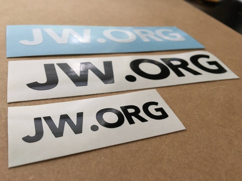Jw Org Decal - Etsy
