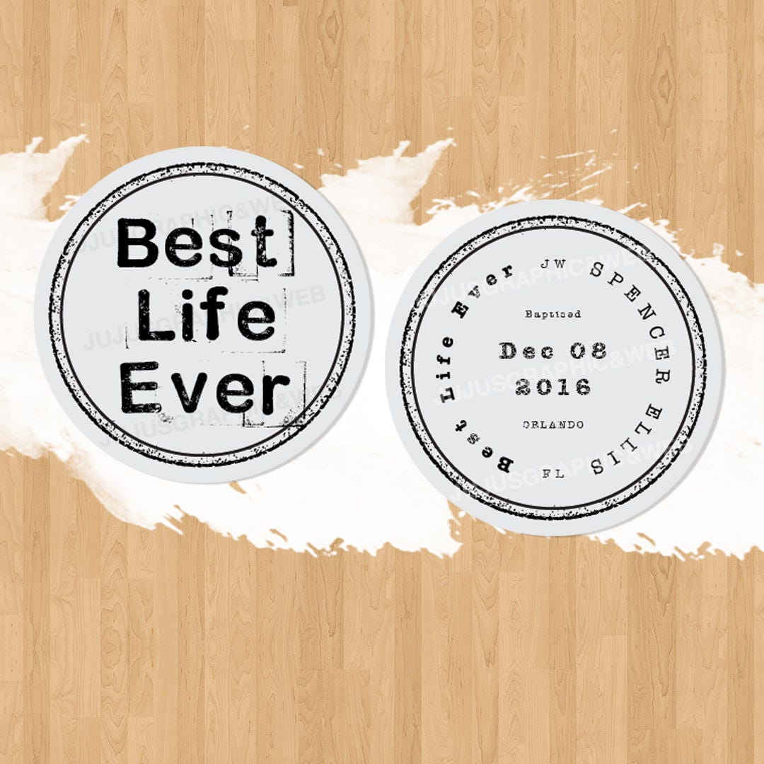 Best Life Ever Stickers pack of 24 - Etsy