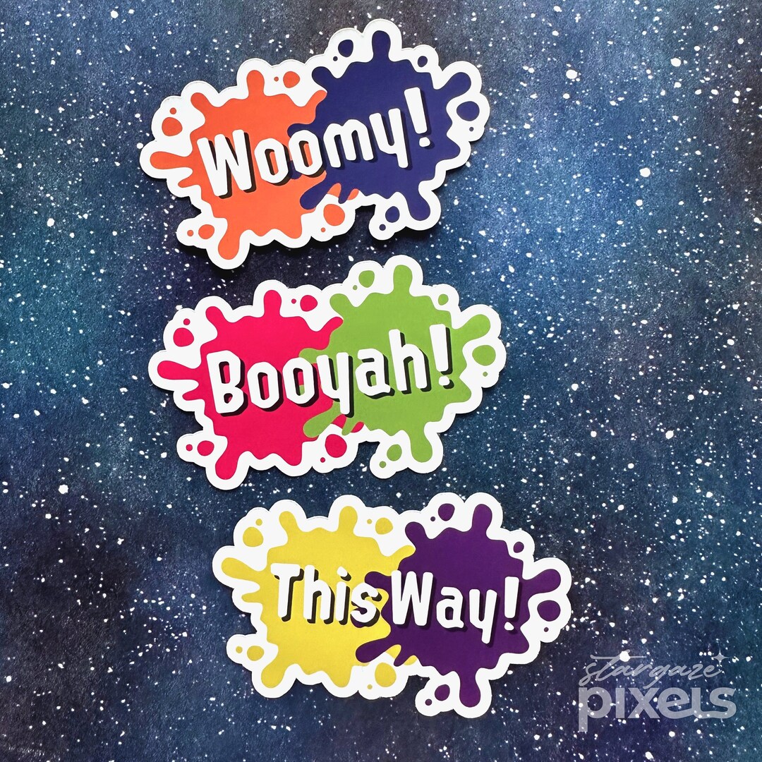 Booyah! Sticker (3 Options) - Etsy