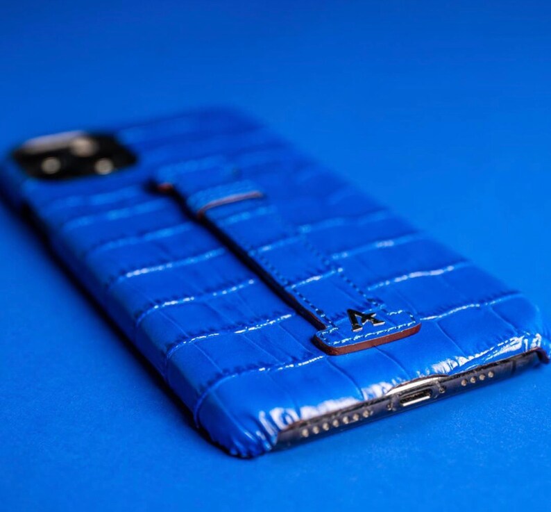 Leather Finger Loop Phone Case Usable & Protection for - Etsy