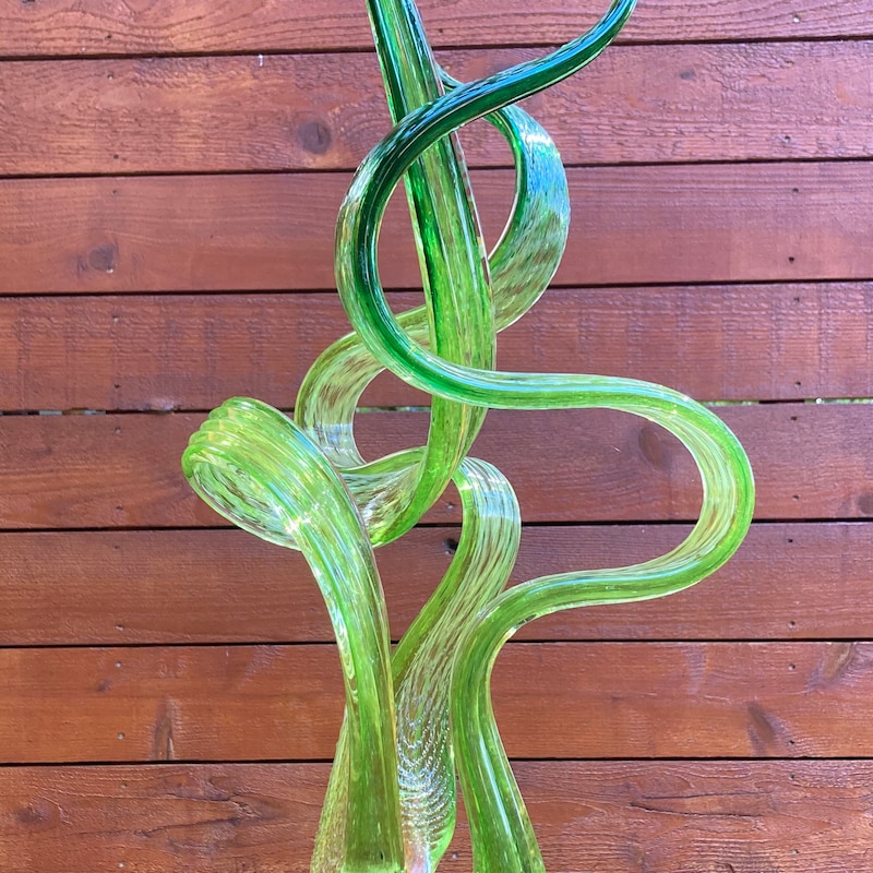 Glass Yard Art - Etsy