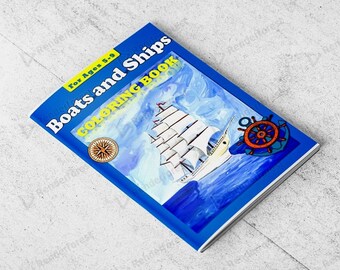 Coloring Book Pages 10 Different Ocean Themed Pages - Etsy