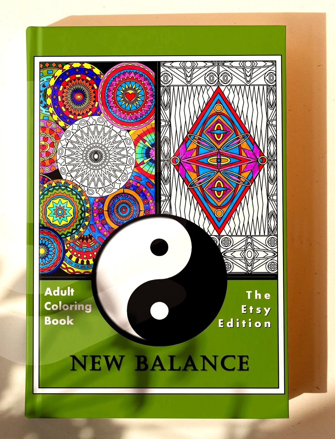 New Balance: Mindful Coloring, Adult Coloring Book Instant Download,fun ...