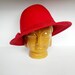 Vintage Womens Fedora Felt Hat Miss BRIENER Cloche Shape Red Hat - Etsy