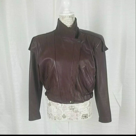 Vintage womens bomber jacket 80s 90s style size 11/12 - Gem
