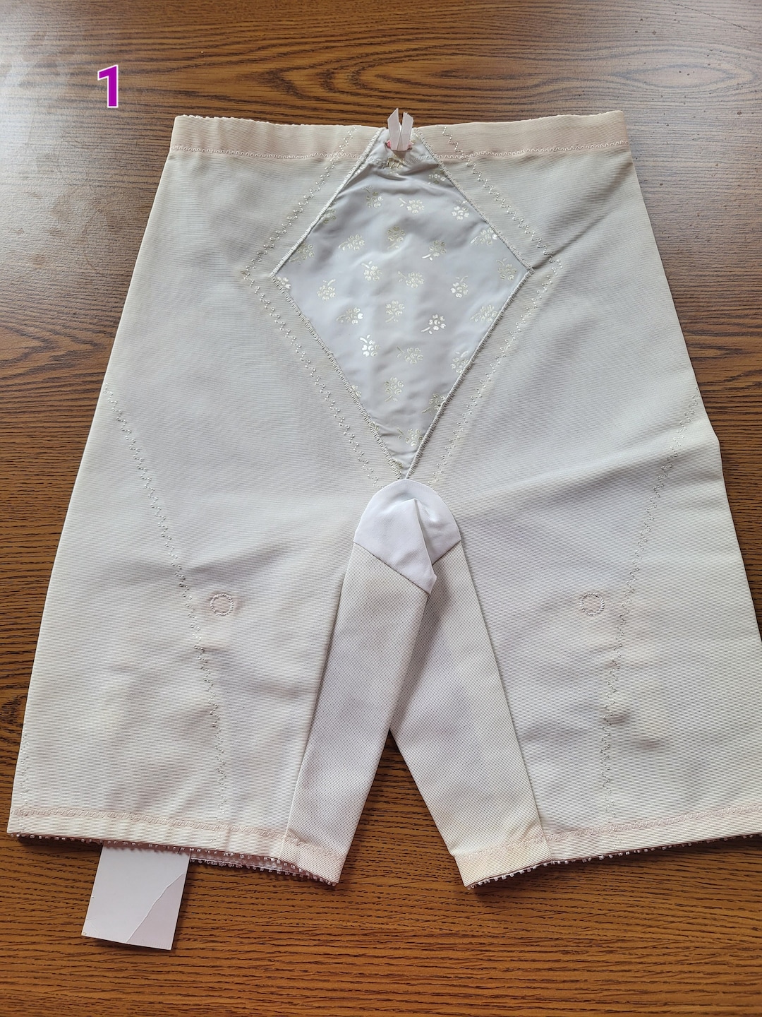 Vintage Deadstock Mcm Short Girdle Sz Medium Floral - Etsy