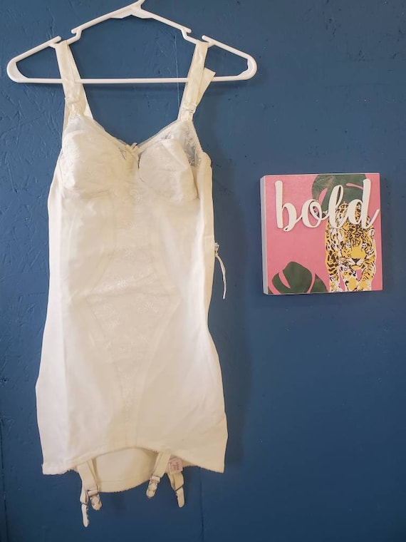 Vintage full body shapewear MCM pinup aesthetic new … - Gem