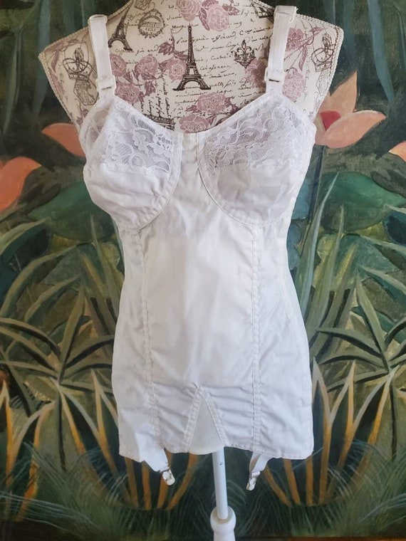 Vintage Corselet Full Body Girlde 34B Deadstock - Etsy