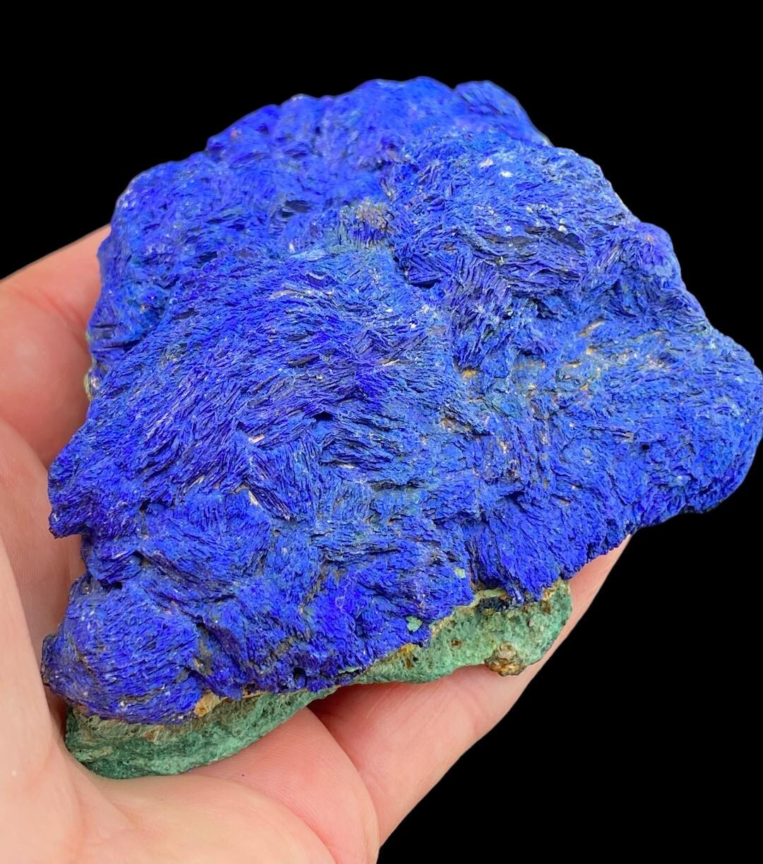 Sparkly ELECTRIC Blue AZURITE - LARGE! - Etsy