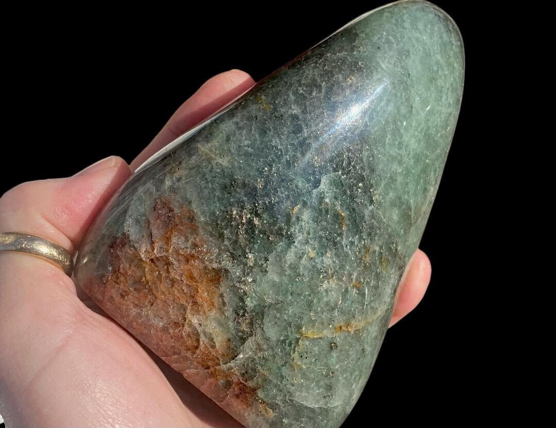 GLITTER Fuchsite GOLD PYRITE W Goethite Wave! - Etsy