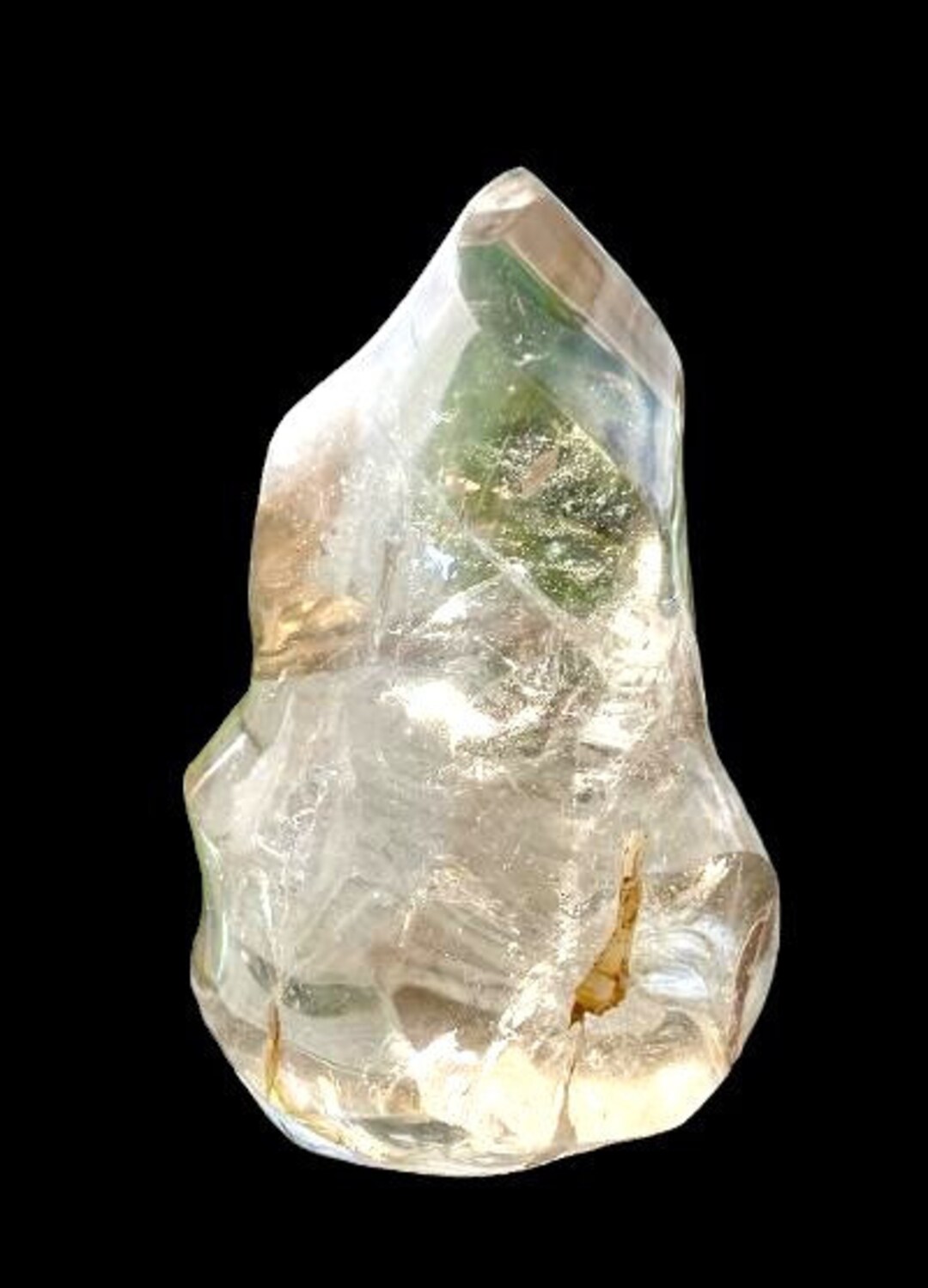 OPTIC FLAMING QUARTZ Hematoid Swirls - Etsy