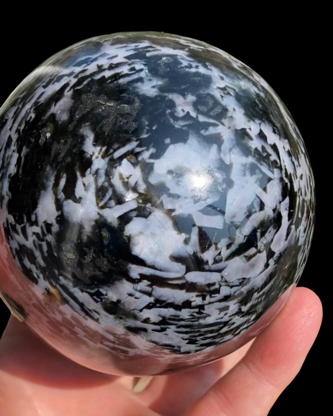 HUGE Psychic Sphere EMPATH MERLINITE - Etsy