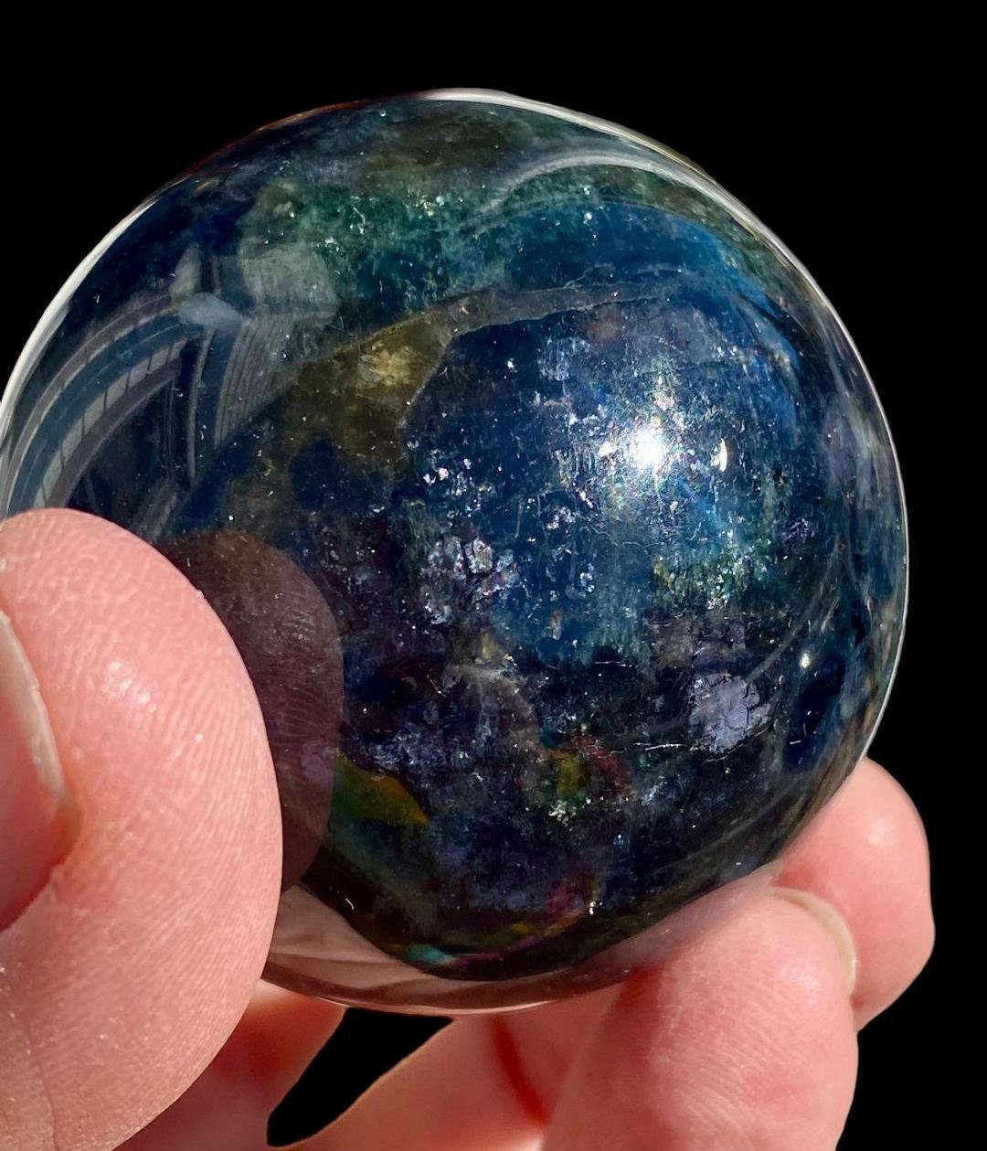 1.85" IOLITE -VIKINGS COMPASS Spheres - Etsy