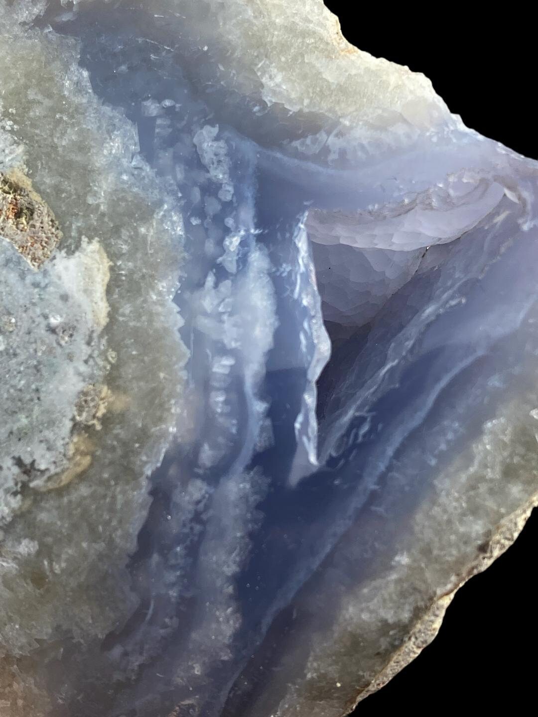 FACE POLISHED Geodes Blue Lace AGATES - Etsy