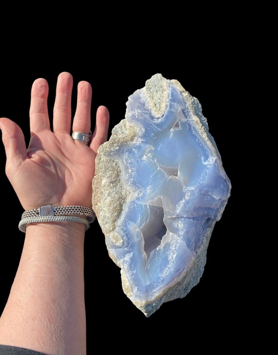 10 Massive CHALCEDONY Cobbed Geode - Etsy