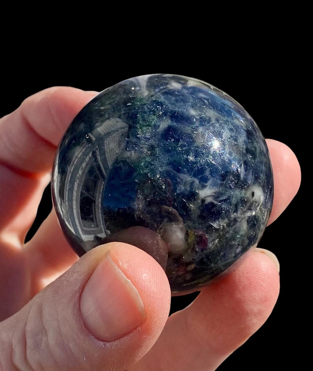 1.85 IOLITE VIKINGS COMPASS Spheres - Etsy