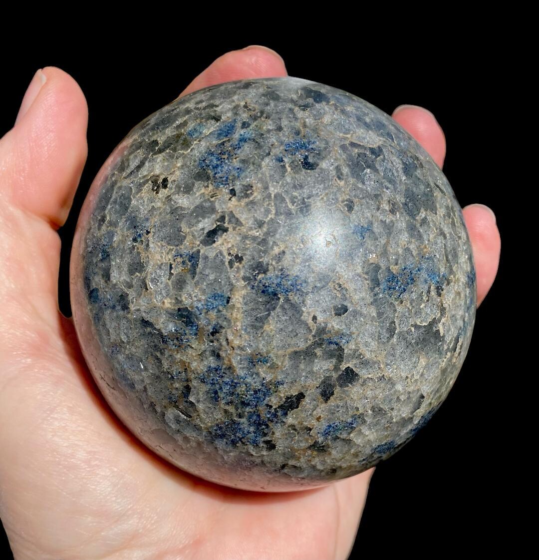 Sparkly BLUE SPINAL Sphere in Brecciated QUARTZ - Etsy