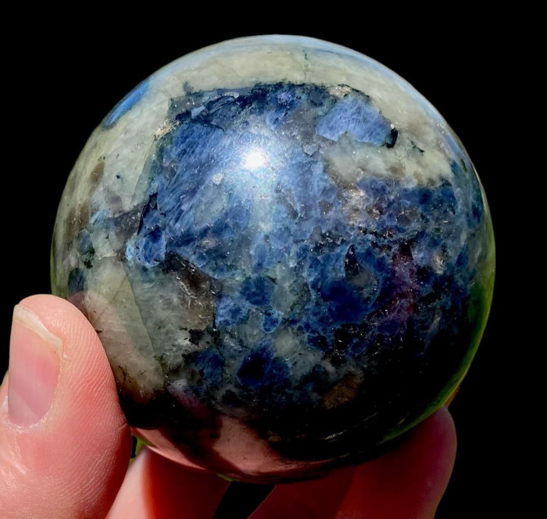 SPARKLING Smoky IOLITE in Quartz Matrix - Etsy