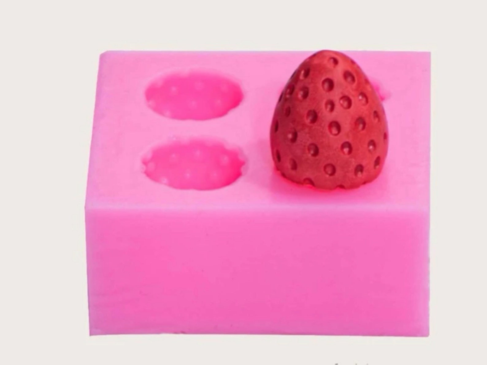 Strawberry Silicone Mold / Berry Wax Melts Mold / Food Candle - Etsy