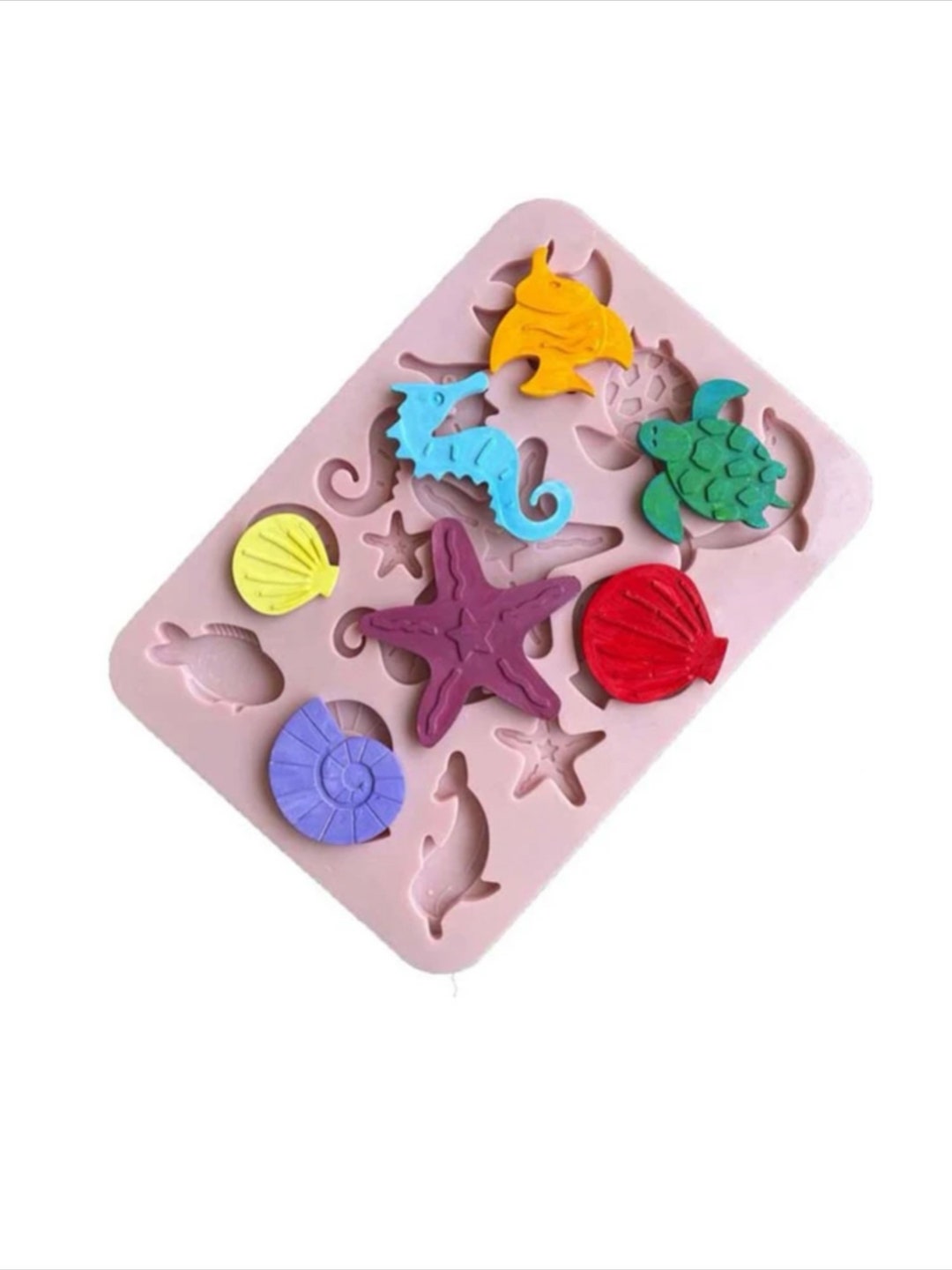 Sea Life Baking Mold / Ocean Themed Silicone Mold / Fish - Etsy