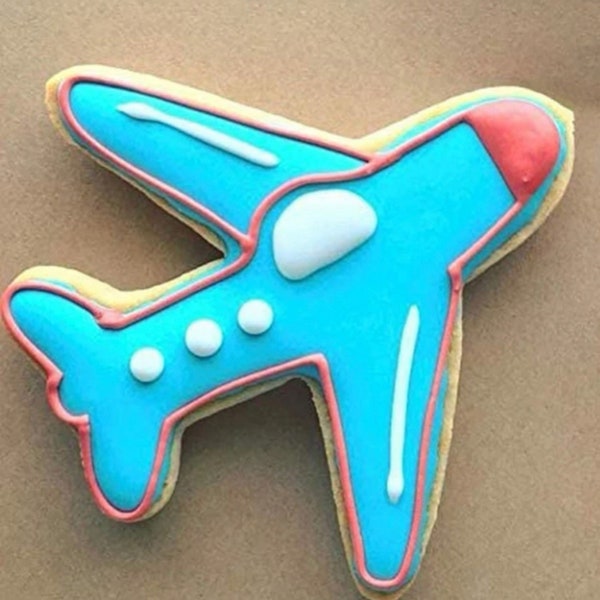 Airplane Cookie - Etsy