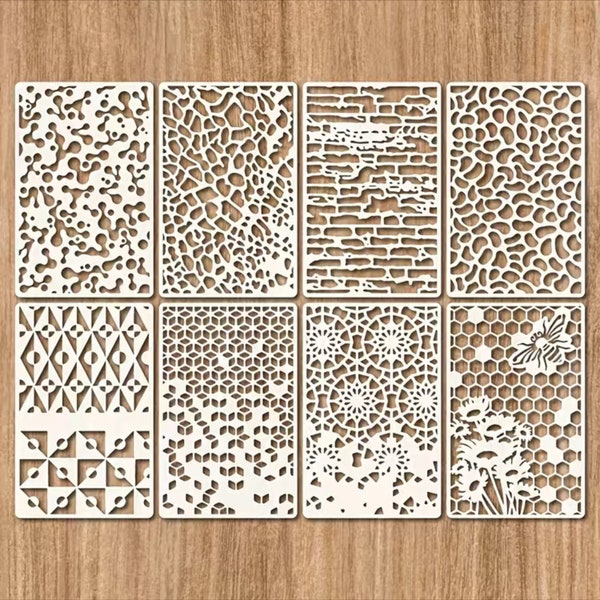 Abstract Stencils - Etsy