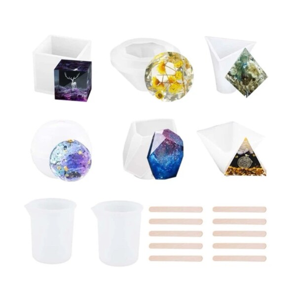 Geometric Mold - Etsy