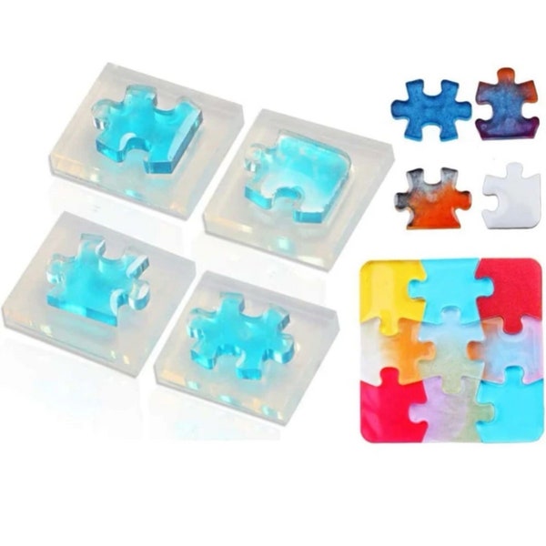 Silicone Molds Heart Puzzle - Etsy