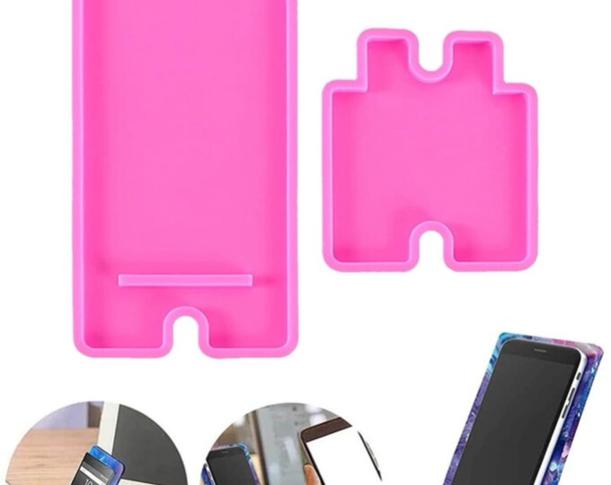 Phone Stand Resin Mold Cell Phone Holder Silicone Mold Epoxy - Etsy