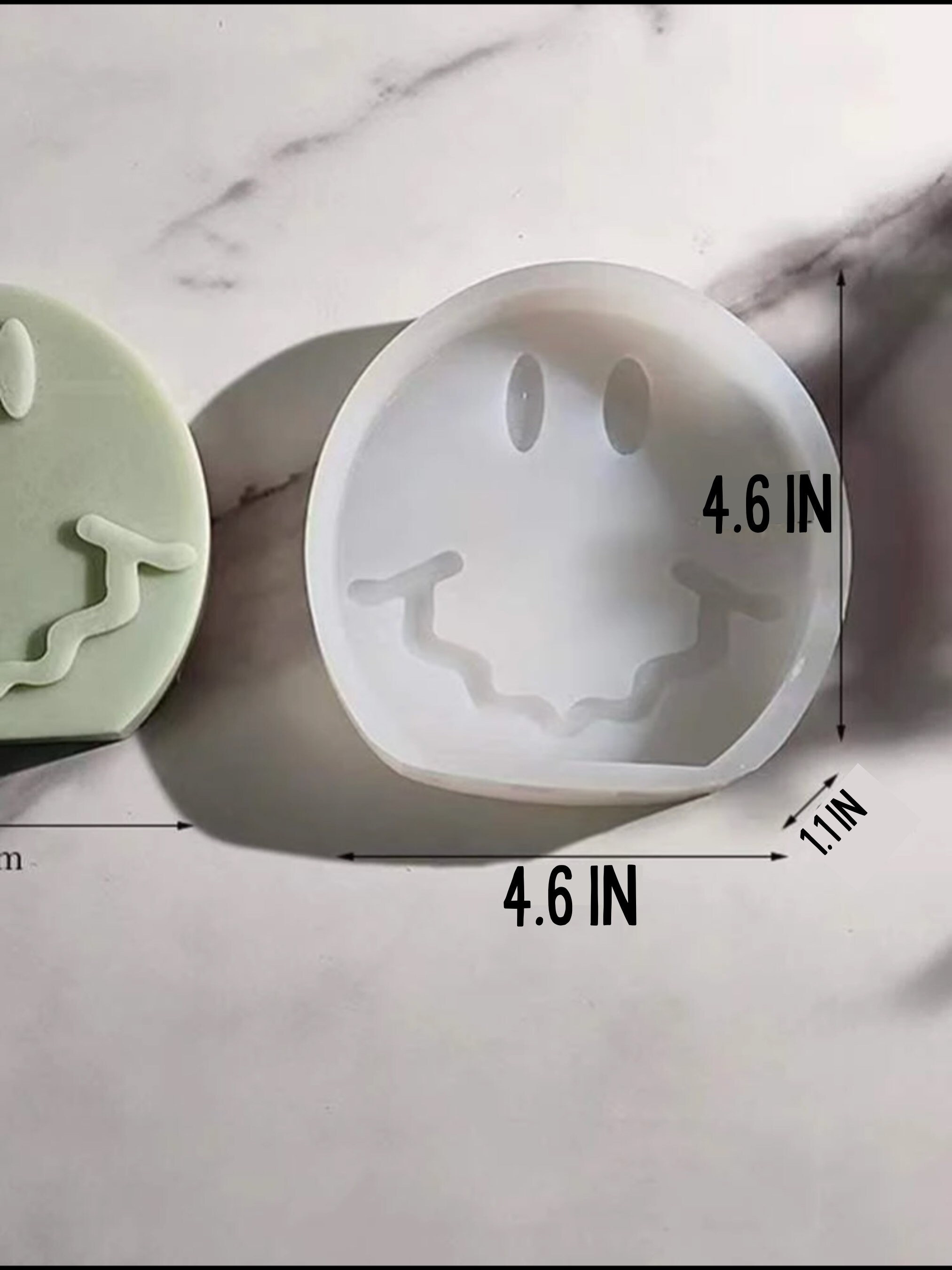 Smiley Face Candle Mold / Silicone Mold for Home Decor / DIY - Etsy