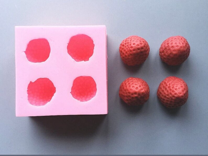 Strawberry Silicone Mold / Berry Wax Melts Mold / Food Candle - Etsy