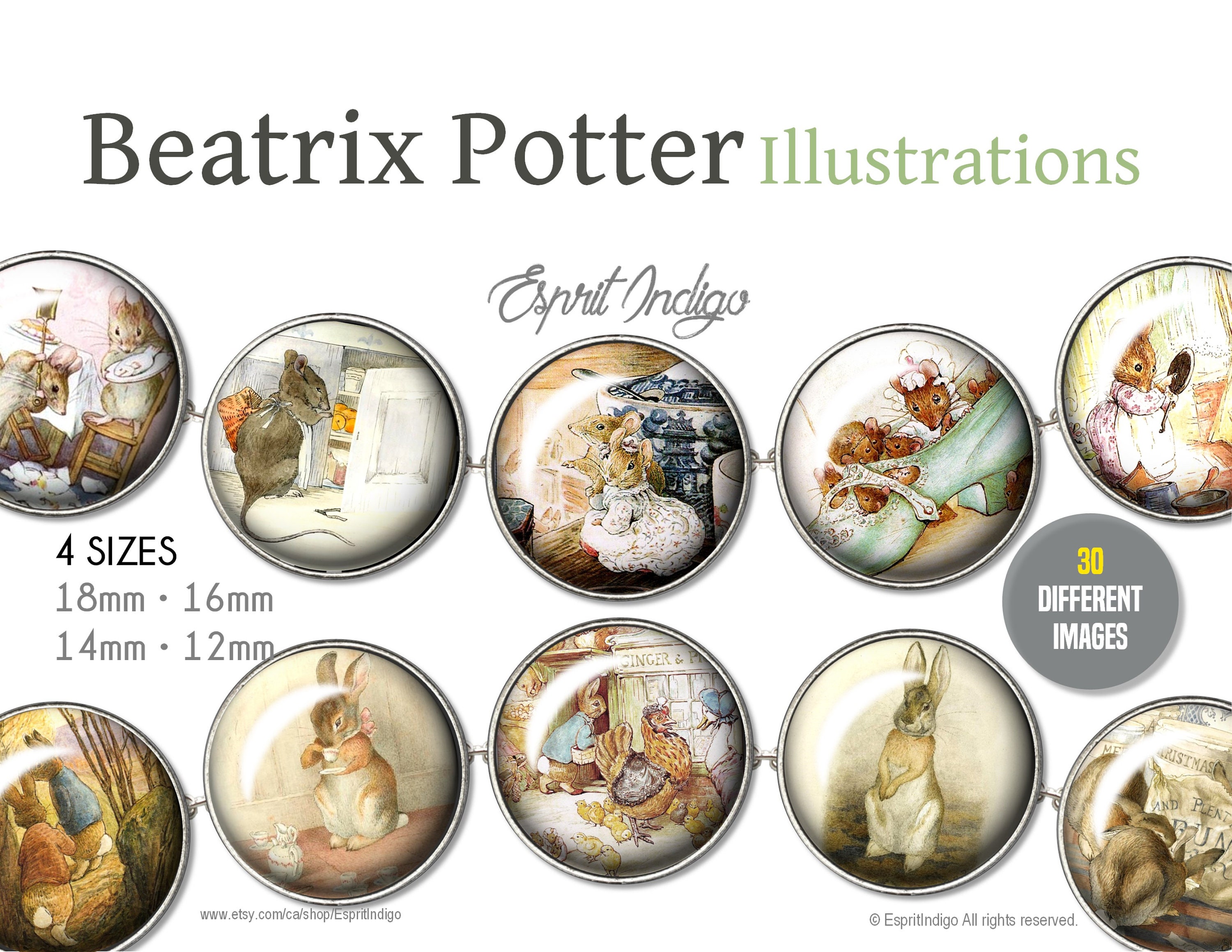 Visual Arts Craft Supplies & Tools Digital Collage Sheet Download ...