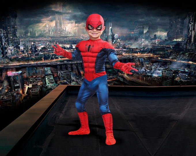 Digital Superhero Cosplay Backdrop 9 Photoshop Backdrop - Etsy