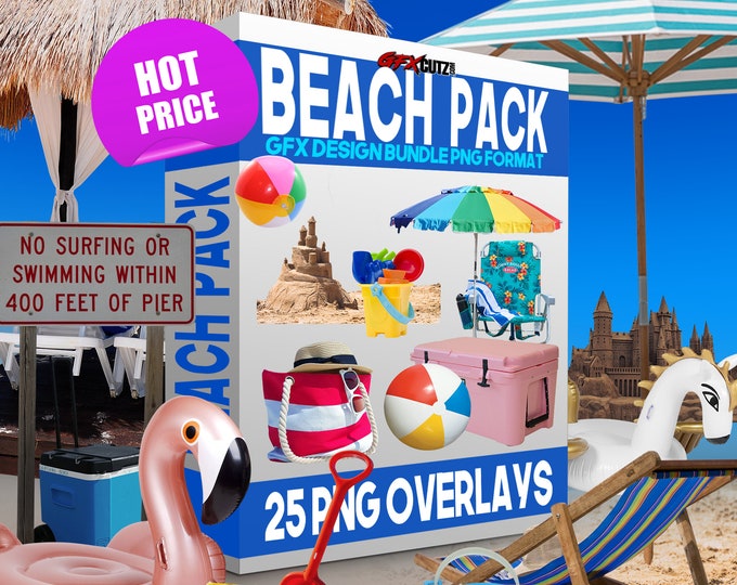 Beach Overlays for Photoshop in Png Format for Your Photo Manipulation ...