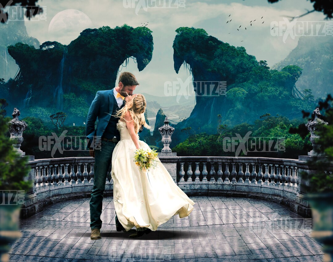 Digital Photography Fairy-tale Cosplay Backdrop, lovers LOOK Out ...