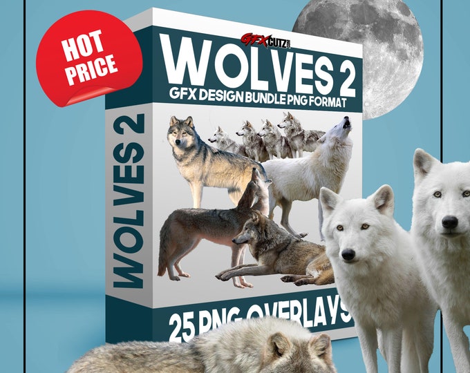 Wolf Overlays for Photoshop in Png Format for Your Photo Manipulation ...