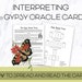 Gypsy Oracle Cards, Printable, Meanings, Spreads, How to Read, Sibylle ...