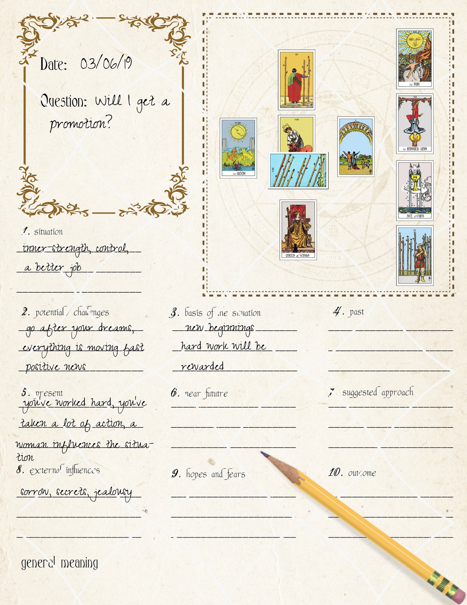 Miniature Tarot Cards,mini Tarot Cards Deck, Rider-waite, 78 Tarot ...
