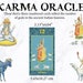 Karma Oracle, Printable, Oracle Cards, Card, Past Life Reading, Instant ...