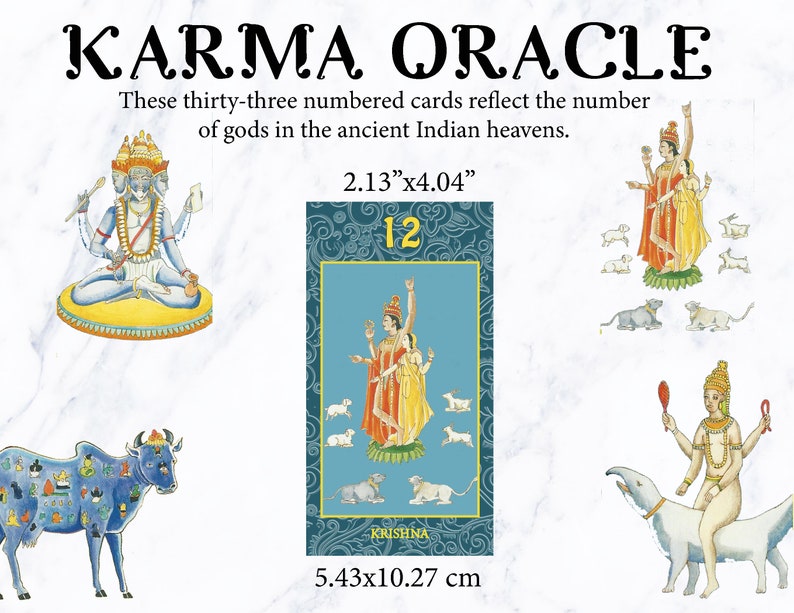 Karma Oracle Printable Oracle Cards Card Past Life | Etsy