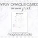 Gypsy Oracle Cards Spreads Worksheets Printable Tarot - Etsy