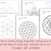 Crystals Printable Pages Crystal Grids Crystal Magic - Etsy