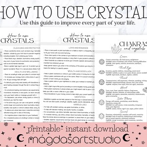 Crystals, Printable Pages, Crystal Grids, Crystal Magic, Crystals ...
