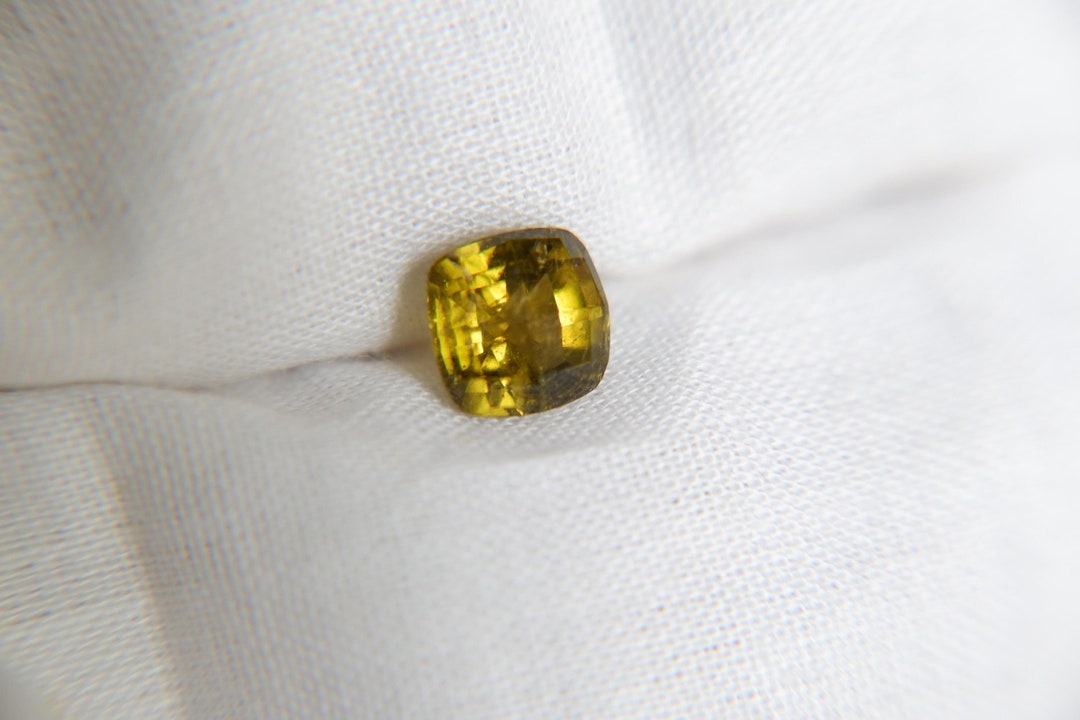 RARE: Green Grossular Andradite Garnet, GIA Certified, Green Grossular ...