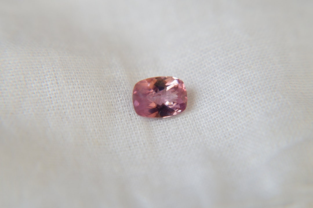 Orange Pink Padparadscha Sapphire Gemstone Bracelet or Fine Jewelry ...