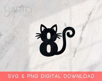 Cat Anniversary Svg - Etsy