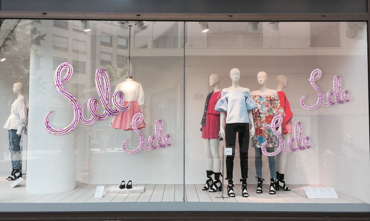 Sweet / Candy Sale Sticker Sign, Lettering / Vinyl Decal for Outdoors ...