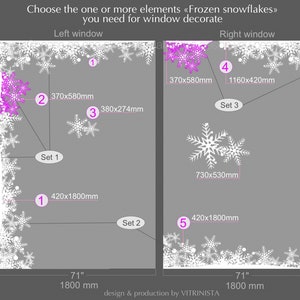 Snow for Window Display, 3 Types of Snowflakes - Winter Christmas, New ...